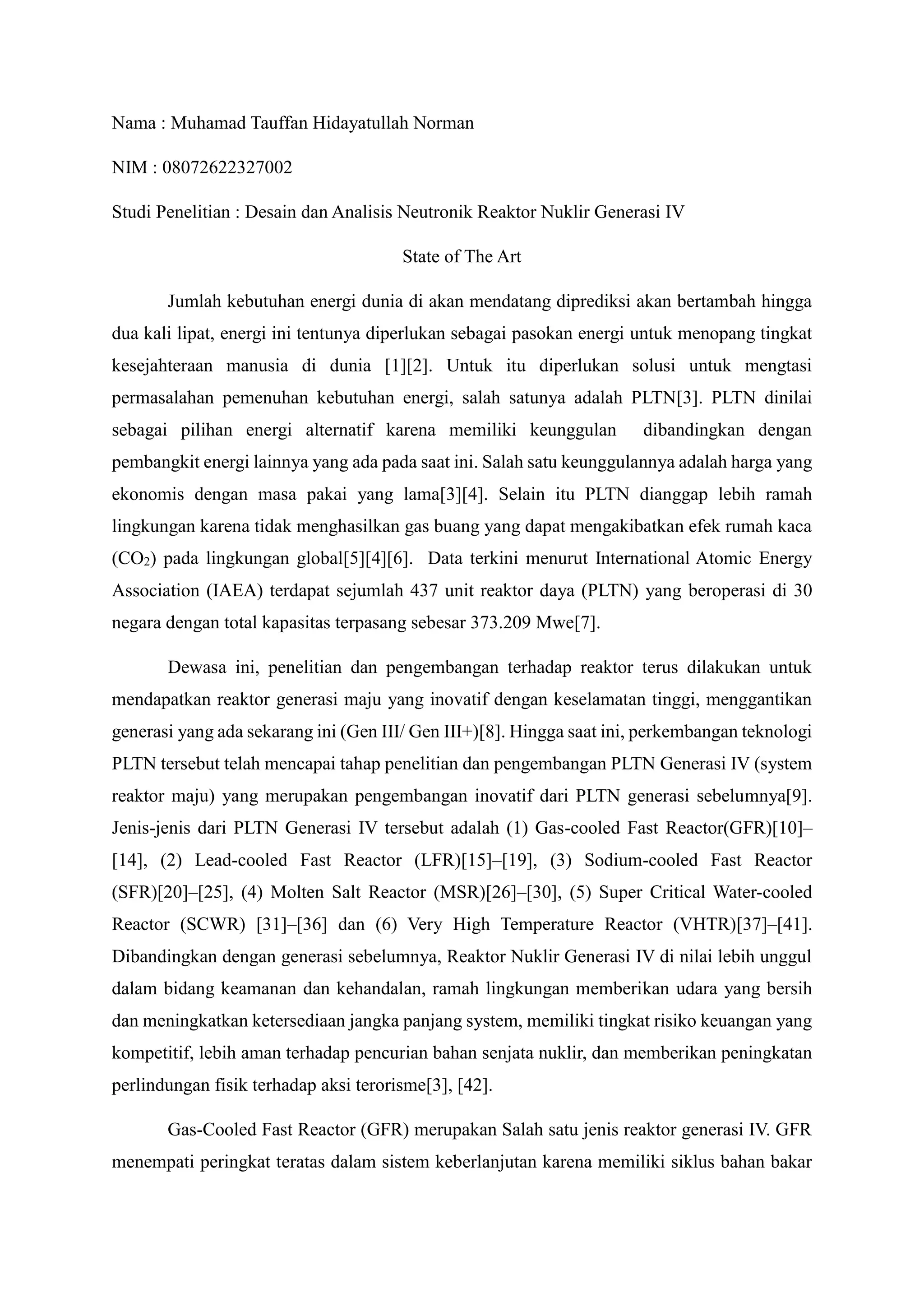 STATE OF THE ART TUGAS METOPEN.docx Tauffan | PDF