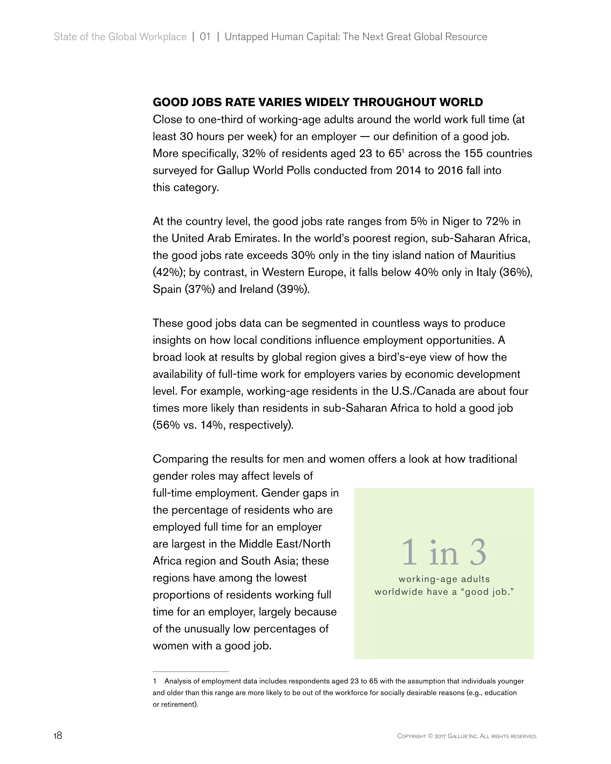 State of the Global Workplace - Gallup Report (2017) | PDF