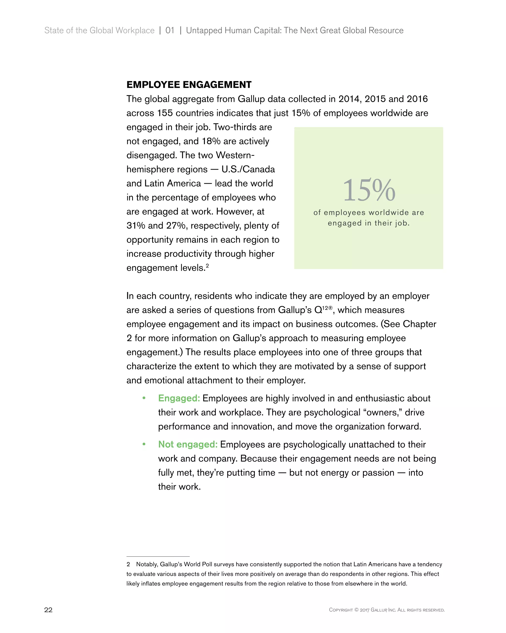 State of the Global Workplace - Gallup Report (2017) | PDF