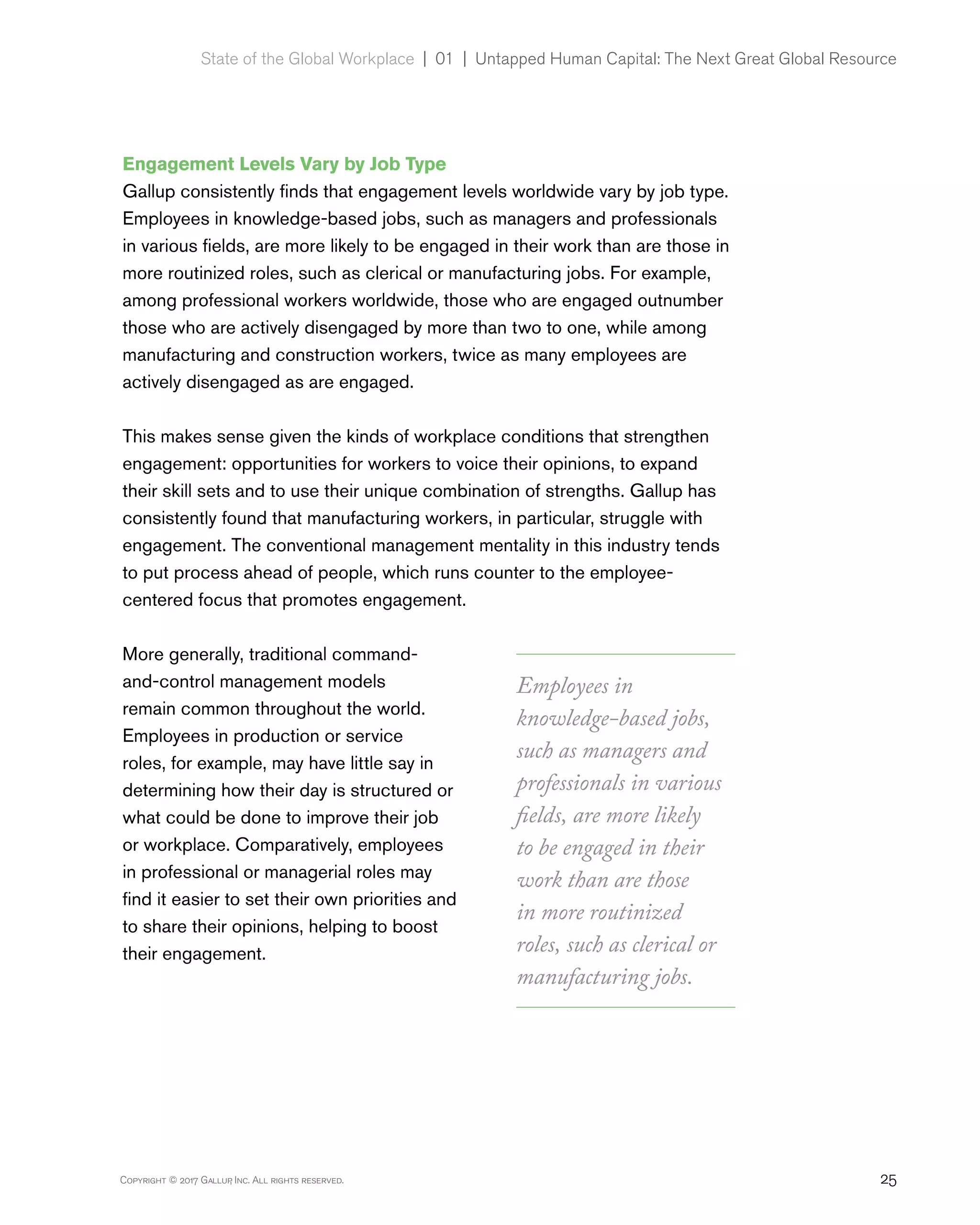 State of the Global Workplace - Gallup Report (2017) | PDF