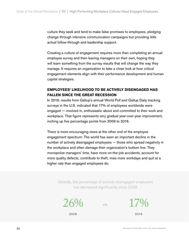 State of the Global Workplace - Gallup Report (2017) | PDF | Human ...