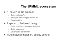 State of the (J)PMML art | PPT