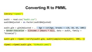 State of the (J)PMML art | PPT