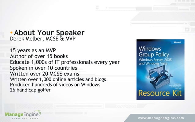 Microsoft, Active Directory, Security Management Tools and Where ...