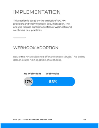 State of Webhooks 2023 | PDF