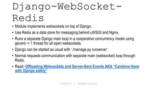 The State of WebSockets in Django | PDF | Web Development | Internet
