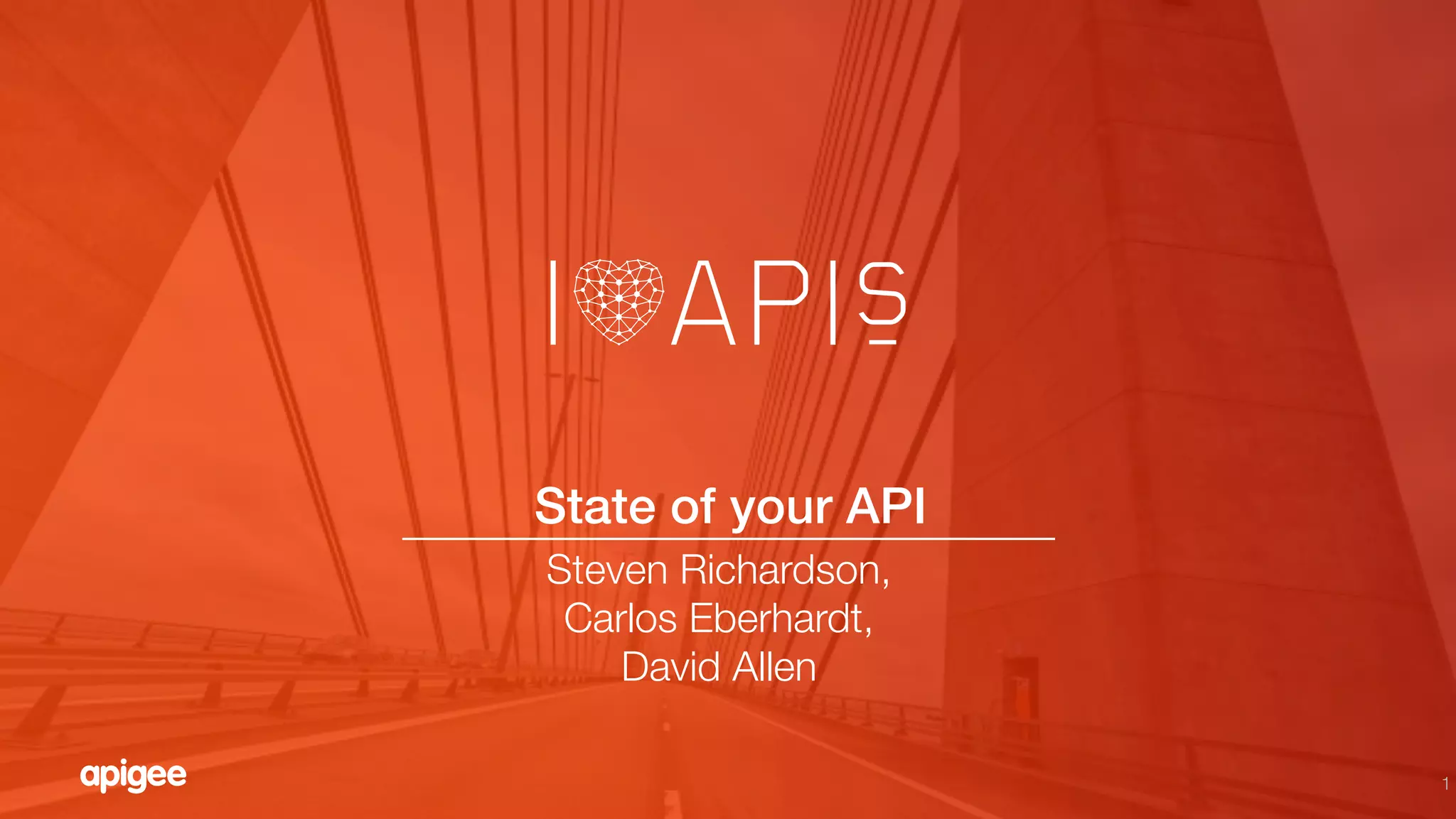I Love APIs 2015: The "State" of your API: Common Use Cases for Storing ...