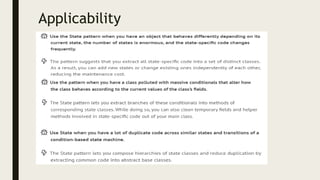 State Design Pattern in GOF Design Patterns | PPT