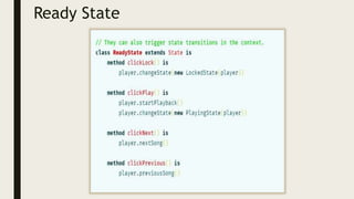 State Design Pattern in GOF Design Patterns | PPT