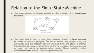 State Design Pattern in GOF Design Patterns | PPT