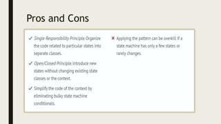 State Design Pattern in GOF Design Patterns | PPT