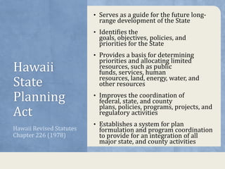 What is the Role of State Planning? | PPSX