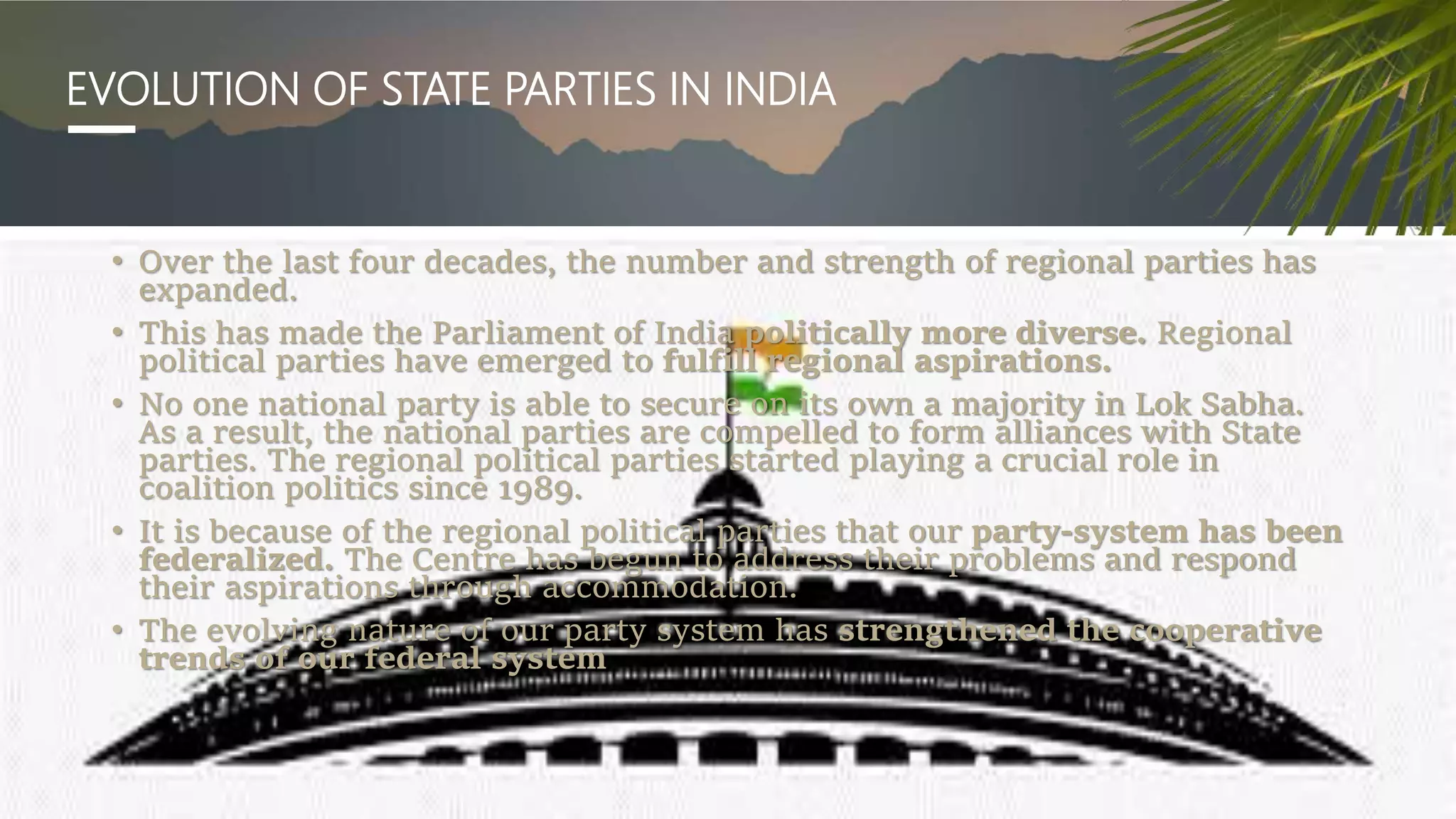 State Parties in India | PPTX
