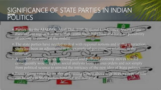 State Parties in India | PPTX
