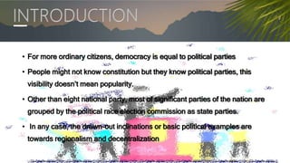 State Parties in India | PPTX