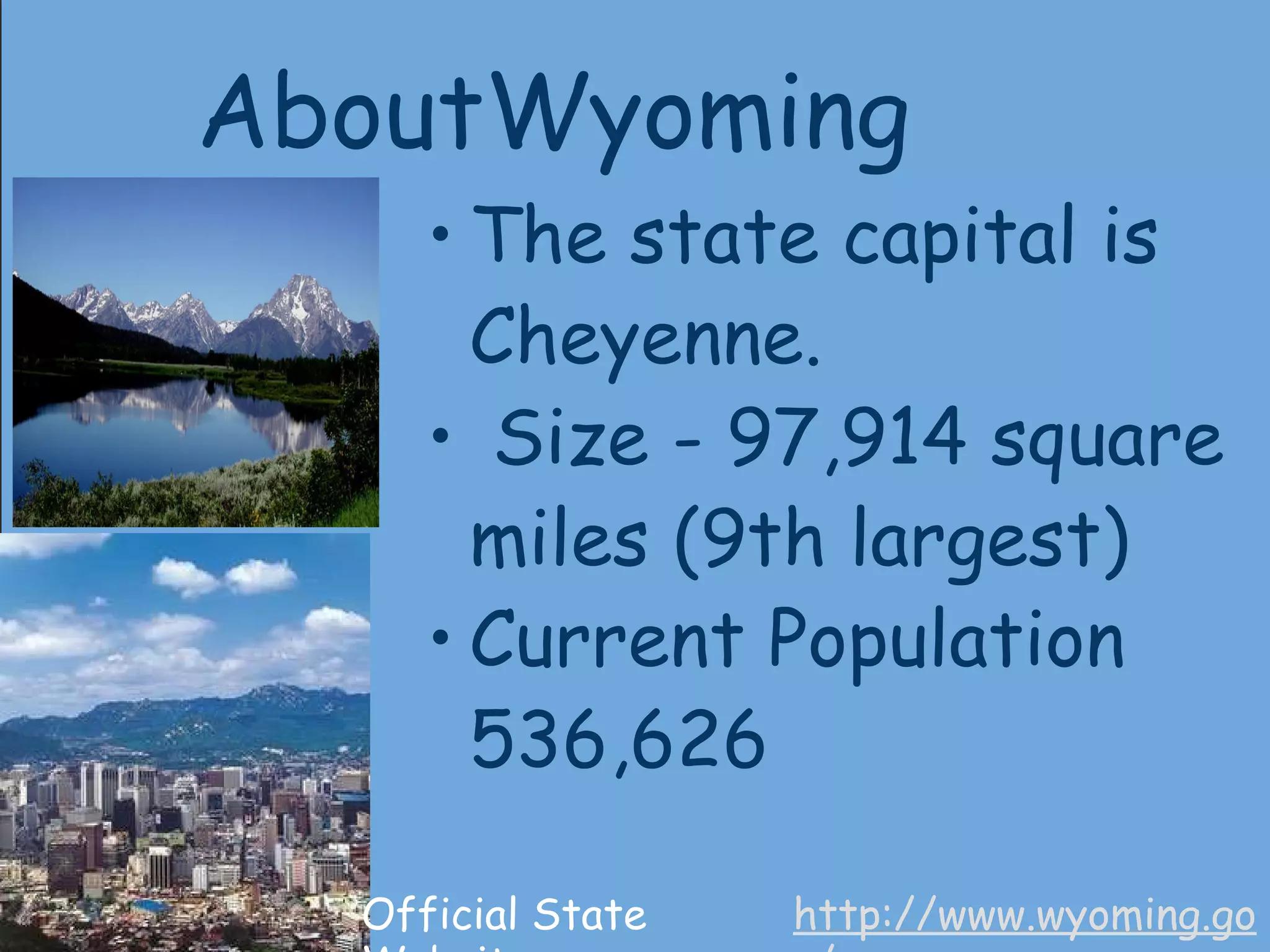 State presentation wyoming_ | PPT