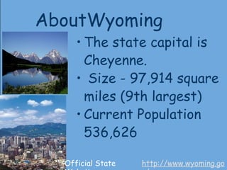 State presentation wyoming_ | PPT