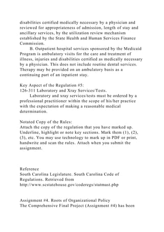 State RegulationsDeidra ManningHMGT 310University of.docx