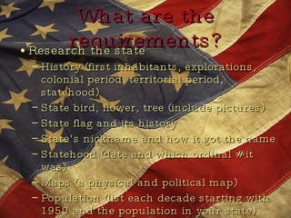 State Report Presentation Introduction | PPT