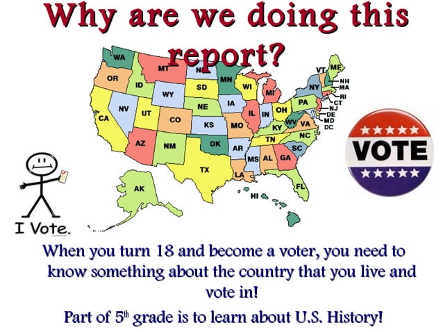 State report presentation introduction | PPT