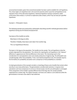 Statistics basics | DOCX