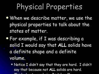 States Of Matter | PPT