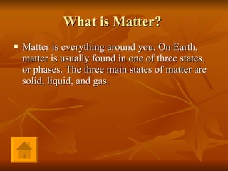 States Of Matter Power Point | PPT
