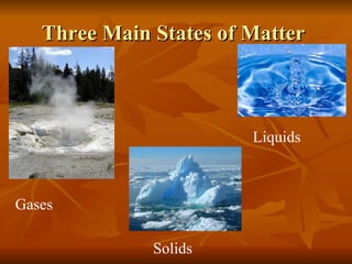 States Of Matter Power Point | PPT