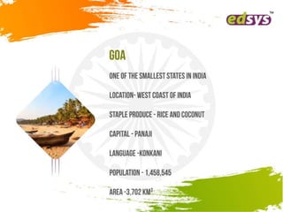 States and Union Territories of India | PPTX