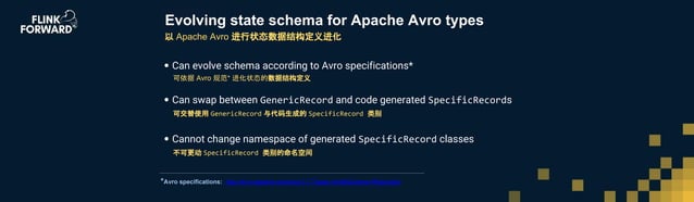State schema evolution for Apache Flink Applications | PPT