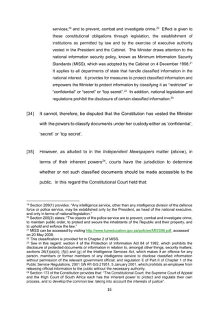 State Security vs the Public Protector judgement final | PDF