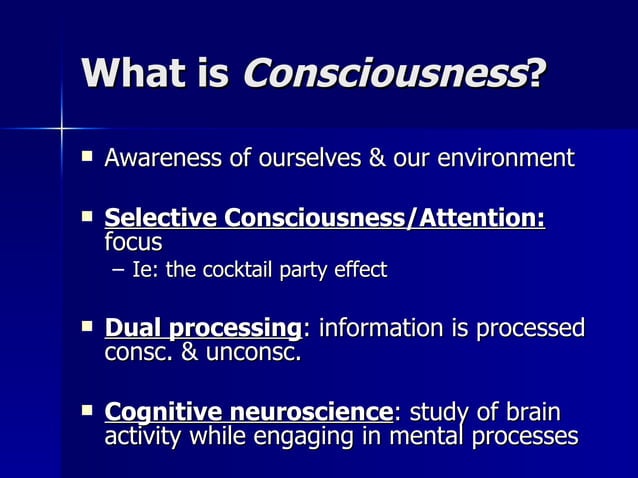 States of Consciousness | PPT | Illegal Drugs, Tobacco, eCigarettes ...