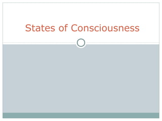 Consciousness | PPT