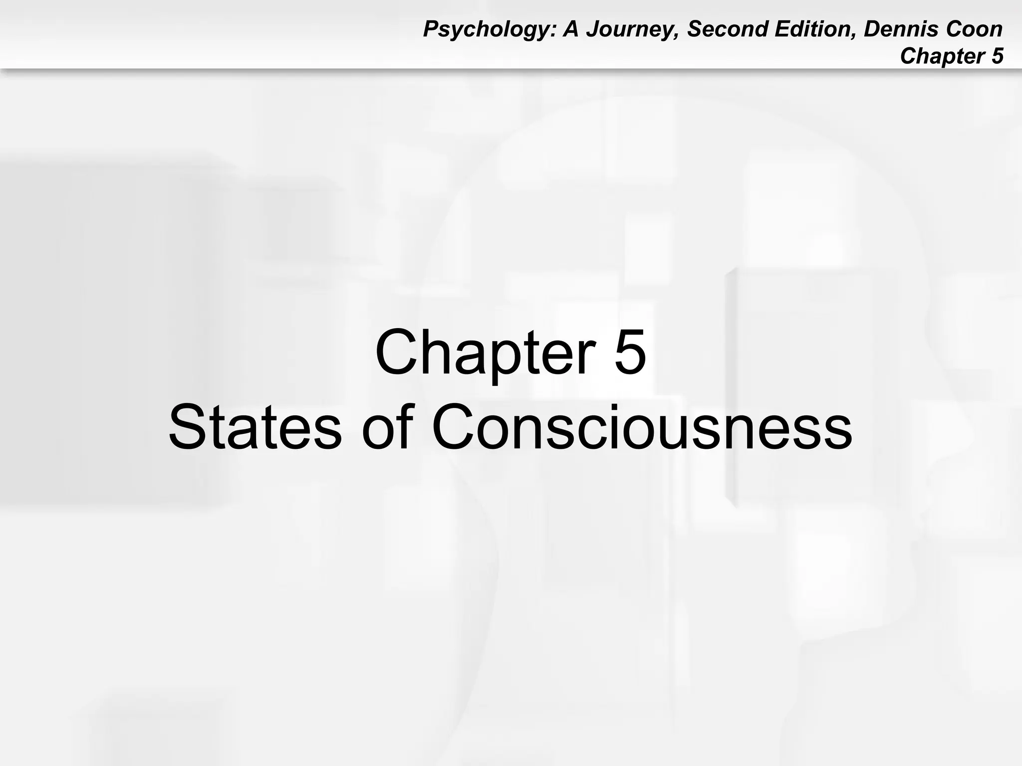 States of consciousness, sleep stages and drugs.ppt