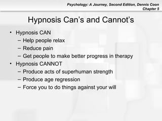 States of consciousness, sleep stages and drugs.ppt