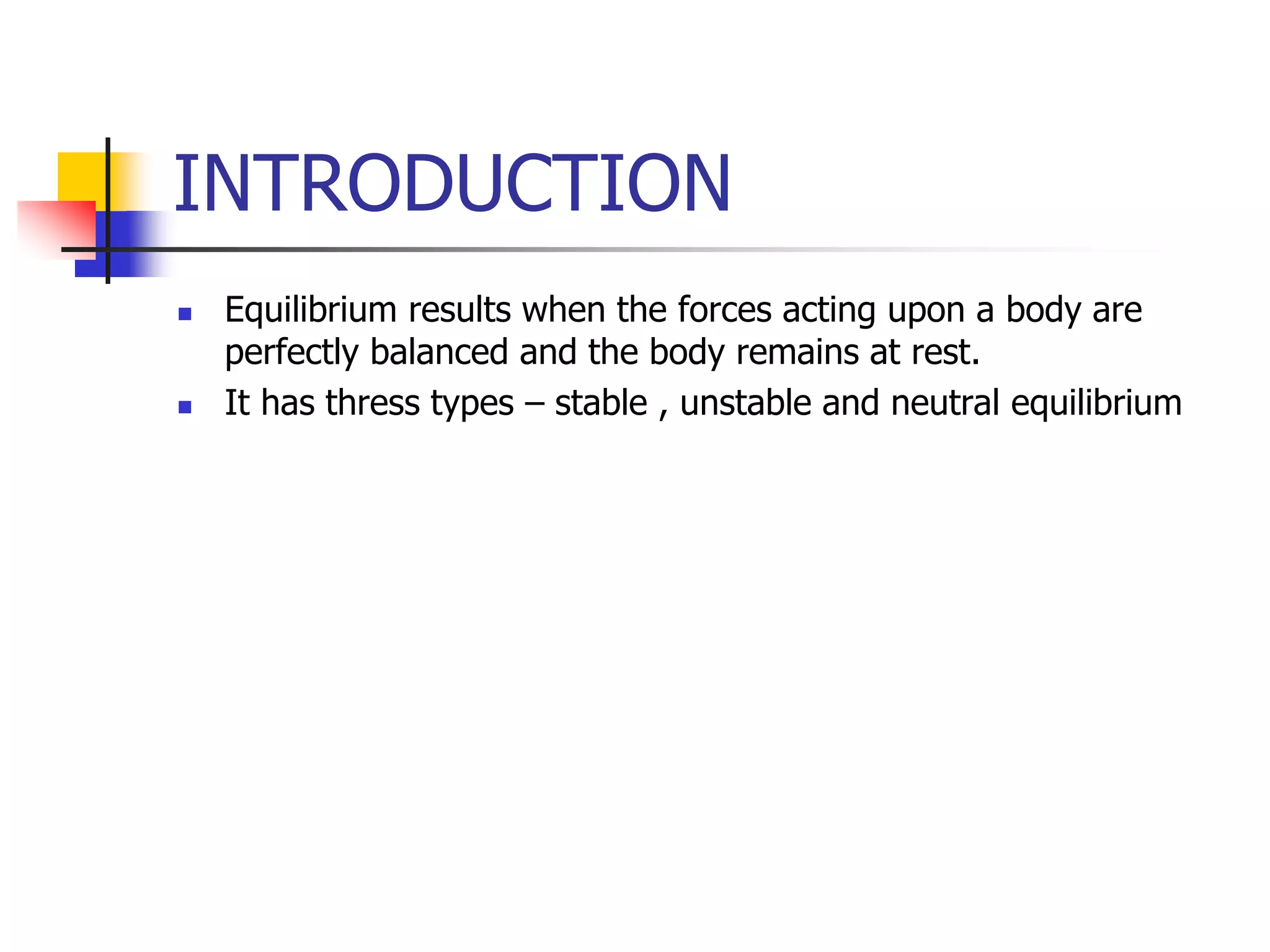 States of equilibrium | PPT