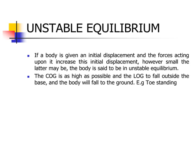 States of equilibrium | PPT | Physical Therapy | Wellness