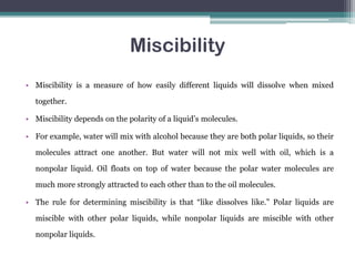States of Liquid Matter | PPTX