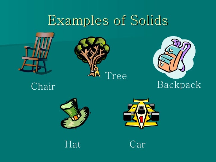 Examples Of Solids