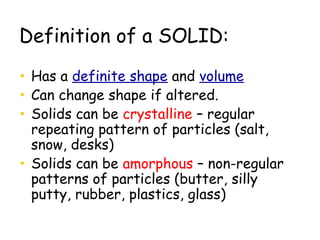 States of matter | PPT | Physics | Science