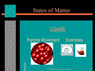 States Of Matter Liquid Examples