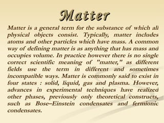 States of matter | PPT