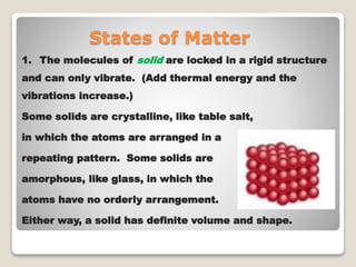 States of matter | PPTX