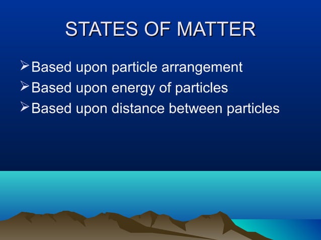States of matter | PPT