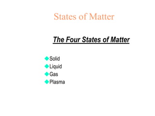 States of matter | PPT