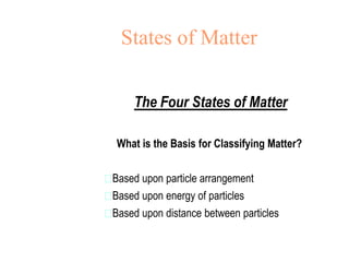 States of matter | PPT
