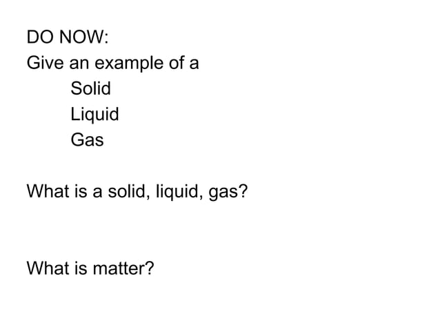 Grade 5 States of Matter | PPTX