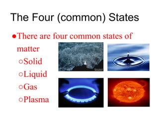 States of Matter - Solid, Liquid, and Gas | PPTX