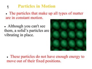 States of Matter - Solid, Liquid, and Gas | PPT