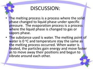 States of matter boiling point & freezing point (enhance) | PPT